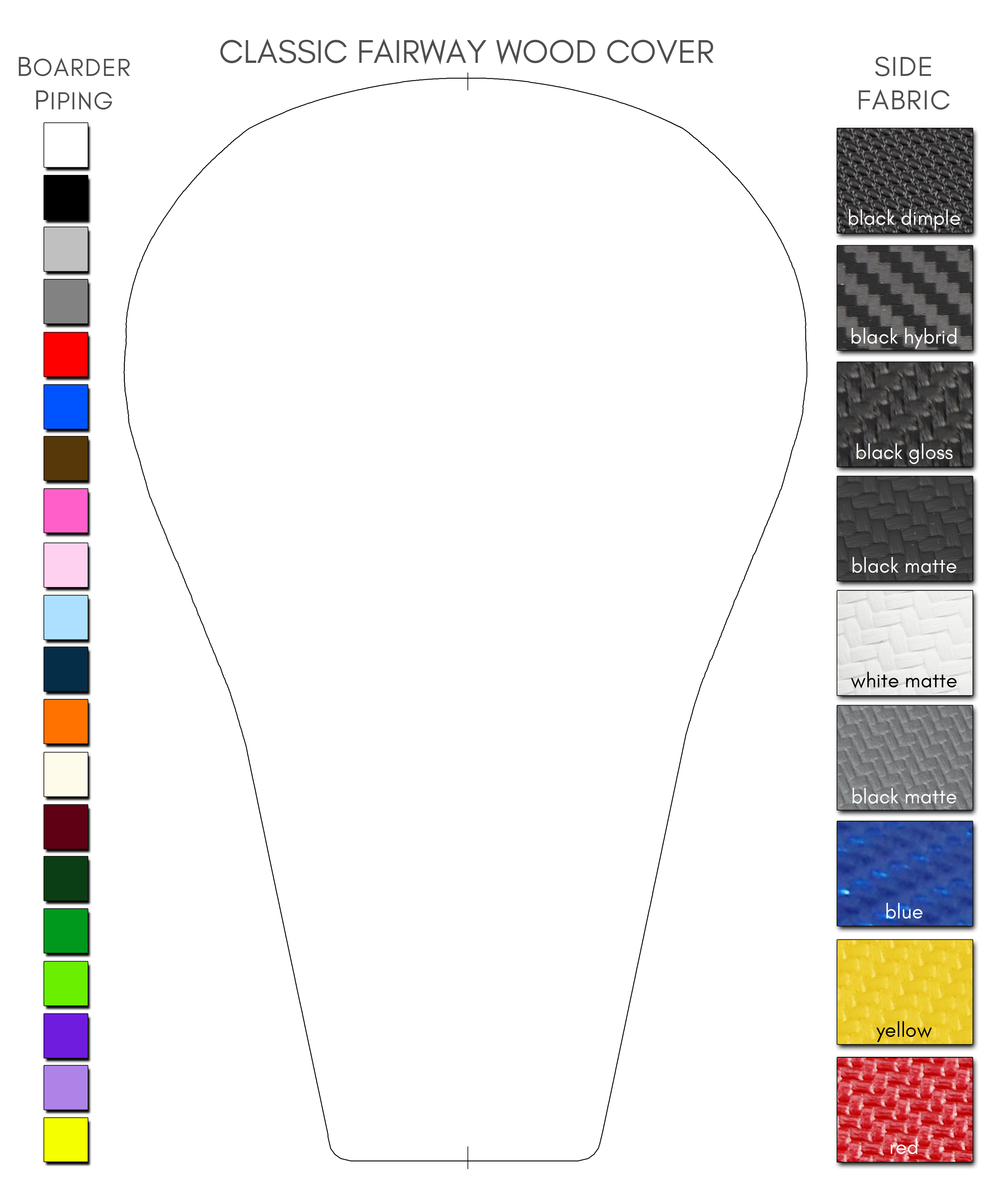 Design Your Own – Golf Photo Head Covers